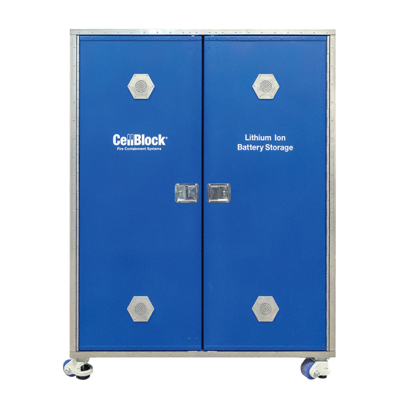 Battery Storage Cabinet - CBSC6172 Floor Cabinet – CellBlock