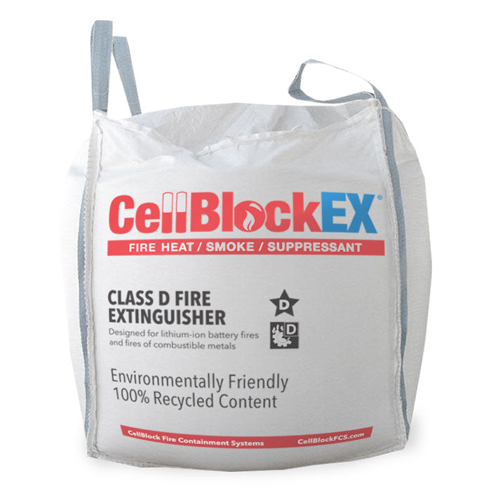 CellBlockEX Lithium-Ion Battery Fire Extinguisher