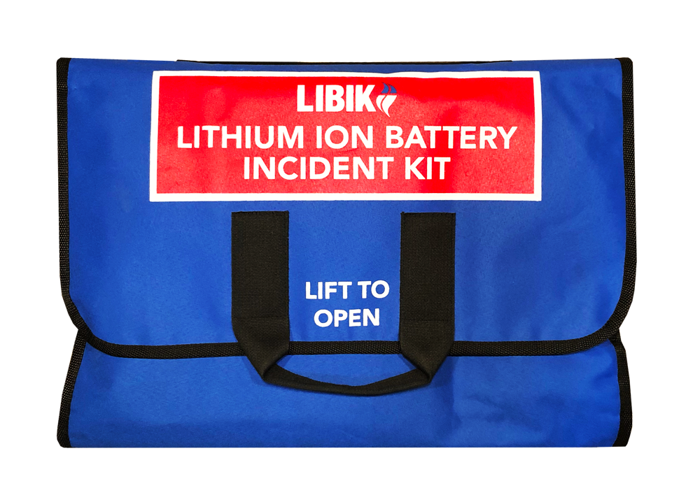 EHS Kit - Wall-Mounted LIBIK (Lithium Ion Battery Incident Kit) – CellBlock
